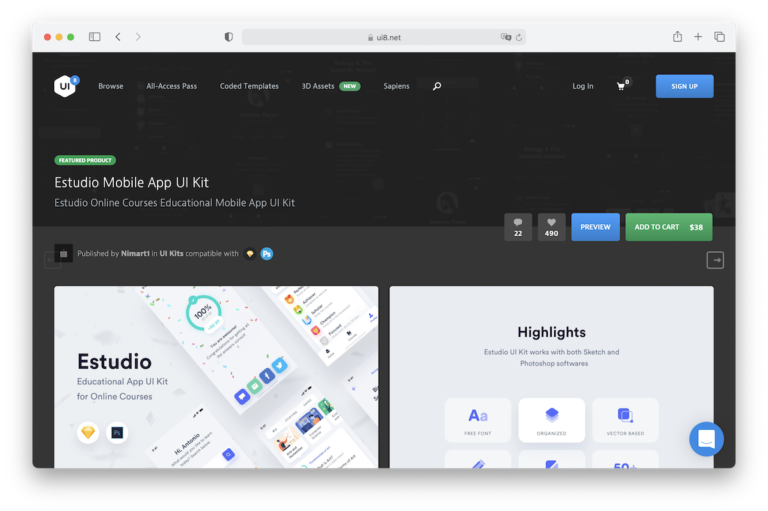 19 лучших источников Ui Kits и библиотек Ios Android Web