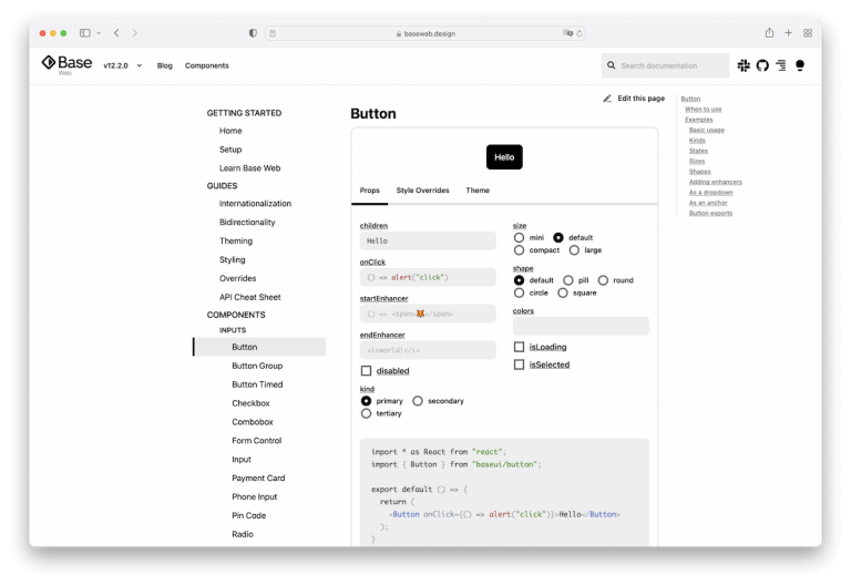 Дизайн-системы: 11 примеров в Figma и GitHub на 2024 год